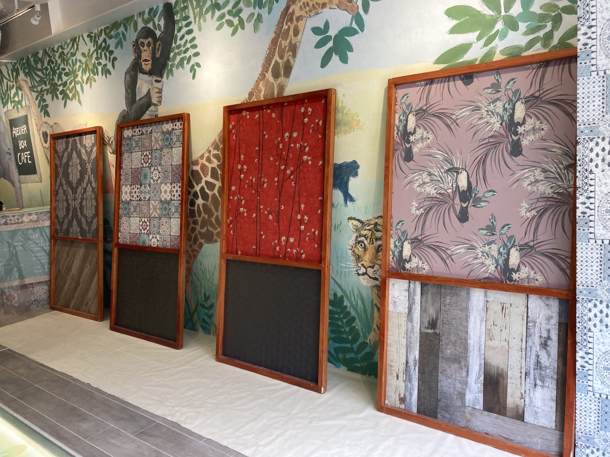 【壁紙貼り体験 】開催終了しました** | お知らせ | Atelier Box アトリエボックス