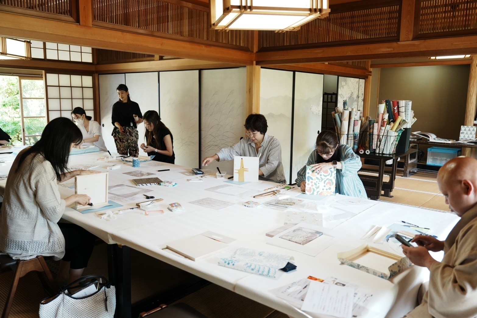 【仁和寺×アトリエボックス コラボワークショップ 第3弾】～ インテリアパネルづくり ～ | イベント | Atelier Box アトリエボックス